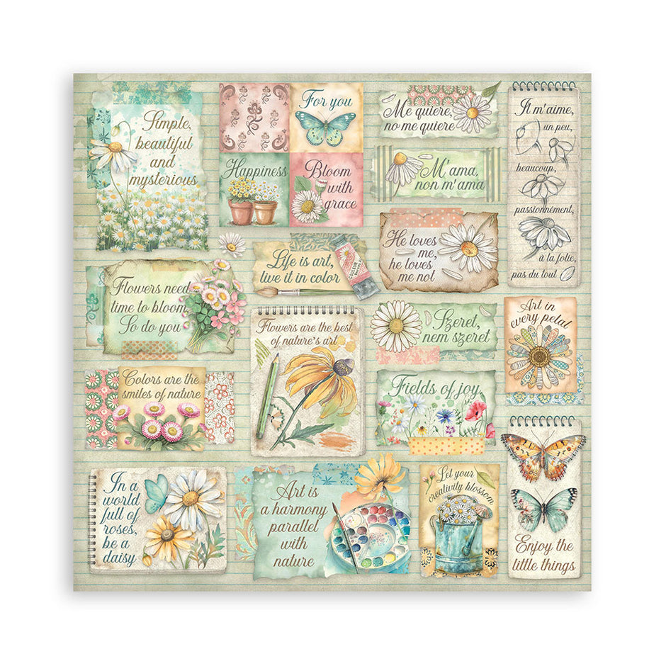 Stamperia - Daisy Art – Scrap with friends