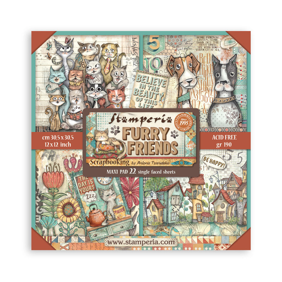 Stamperia - Furry Friends – Scrap with friends